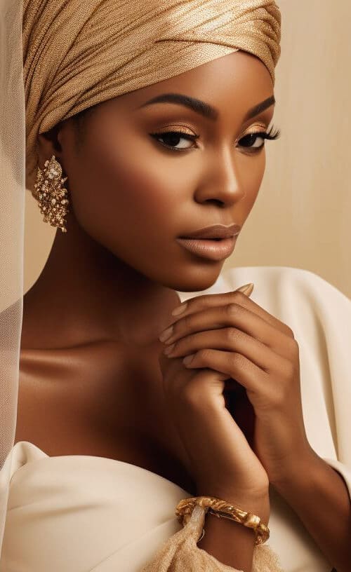 Oshun | Exquisite 18ct Gold African Moissanite Engagement Rings